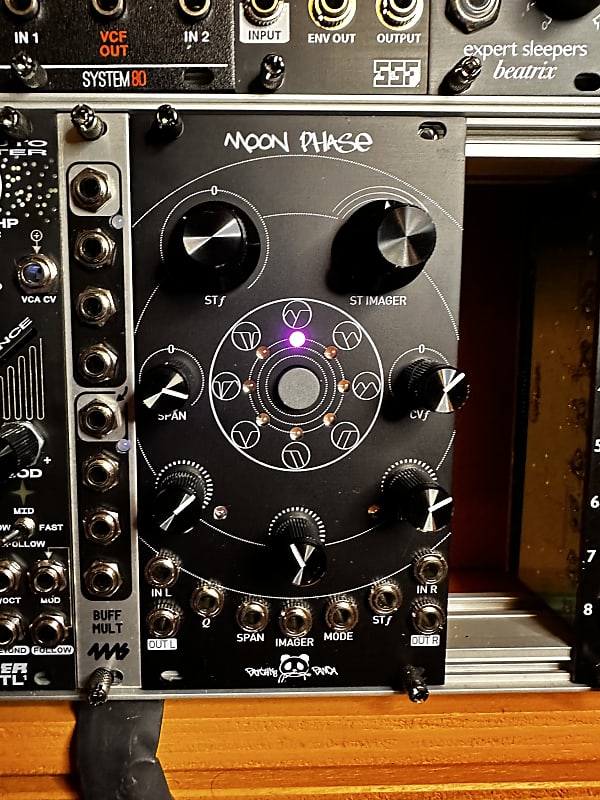 Patching Panda moon phase - Black | Reverb