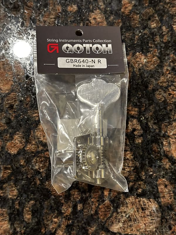 Gotoh GB640 Res-O-Lite Reverse Wind Tuning Machine - Nickel | Reverb