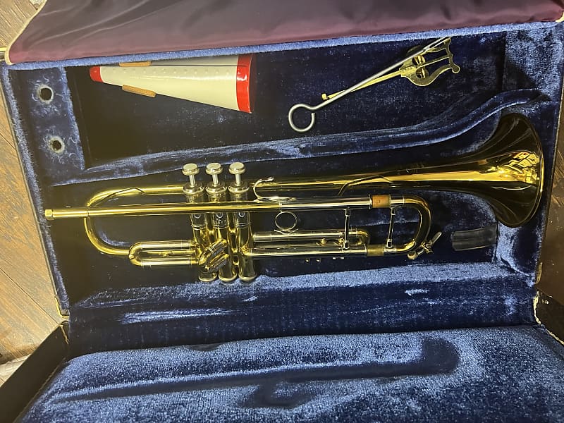 1973 Bach Stradivarius Model 43 Trumpet w/ Accessories & | Reverb