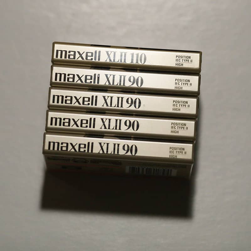 5 Sealed Maxell XLII tapes, includes four XLII 90 and one | Reverb
