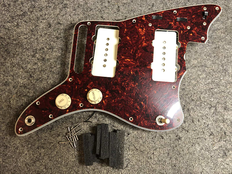 Fender MIM 60s Loaded Jazzmaster Pickguard 2018 - Tortoise | Reverb