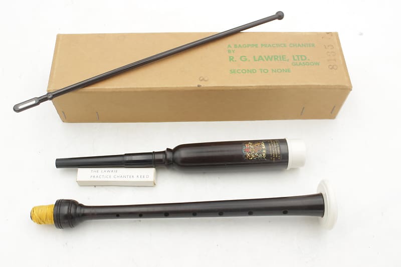 R.G. Lawrie Vintage Bagpipe Practice Chanter - Glasgow | Reverb UK