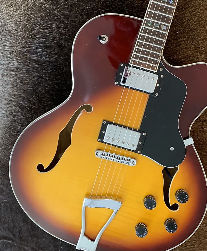 Archer Josh Rouse Signature Arch Top Sunburst | Reverb