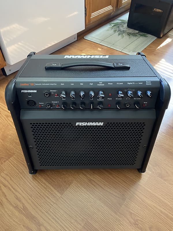 Fishman Loudbox 100 Acoustic Guitar Amplifier 2000s - Black | Reverb