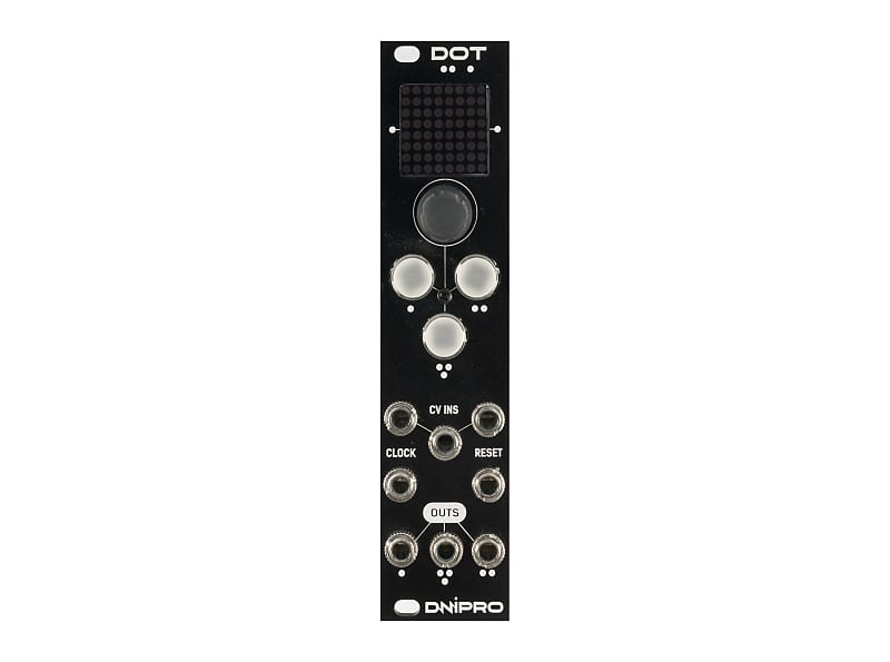 Dnipro Modular Dot Trigger Sequencer (Black) [USED] | Reverb