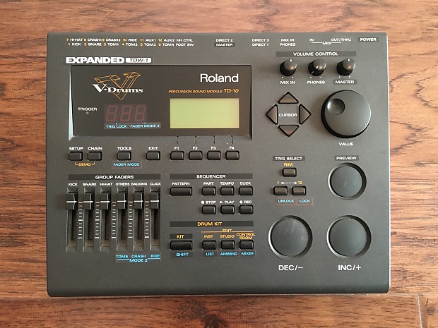 Roland TD-10 Expanded TDW-1 Drum Module | Reverb