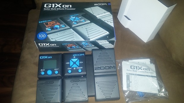 Zoom G1Xon Guitar Multi-Effect Processor w/Expression Pedal | Reverb