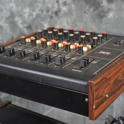 TEAC Model 2A Analog Recording Console Mixer w MB-20 VU Meter | Reverb