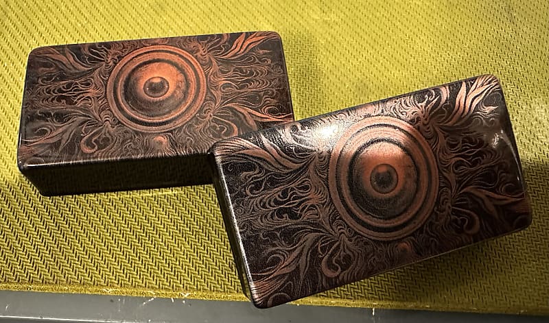 Emton Guitars Custom Pickup Covers 2023 - The Watcher - Eye | Reverb
