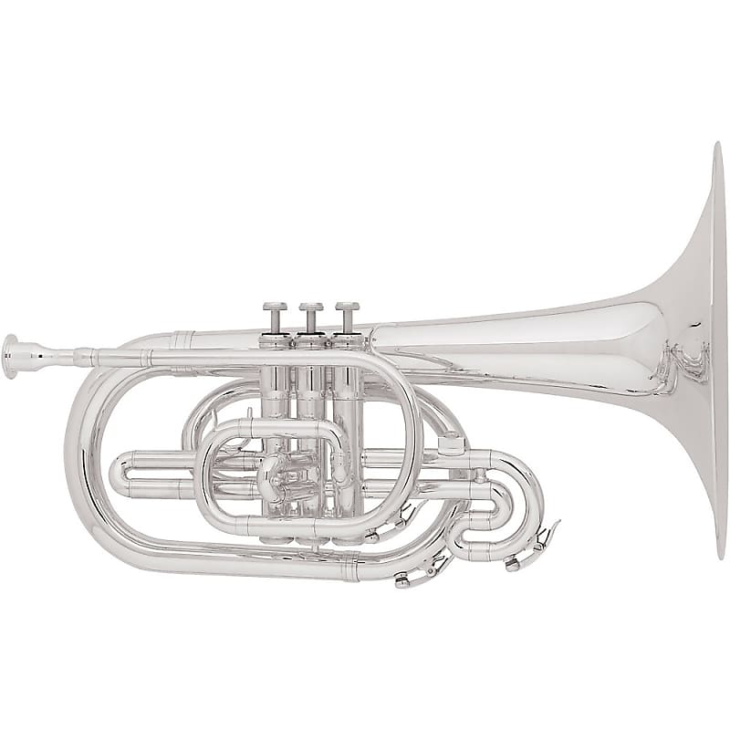 Allora AMP-450 Marching F Mellophone Silver | Reverb