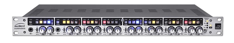 Audient 8-Channel Microphone Preamp w/ Variable Impedance & | Reverb