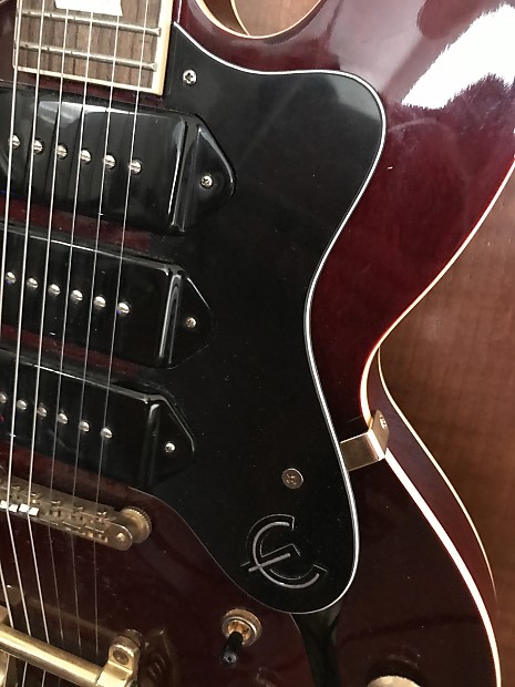 Epiphone Riviera P93 pickguard & Logo & Mount | Reverb