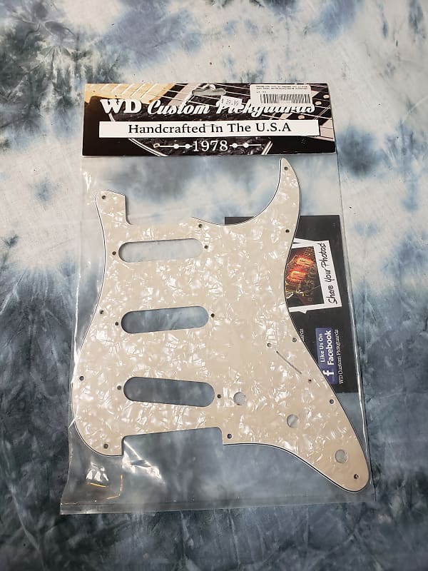 2002 New in Package WD Custom MIM Strat Pickguard 11 Hole | Reverb