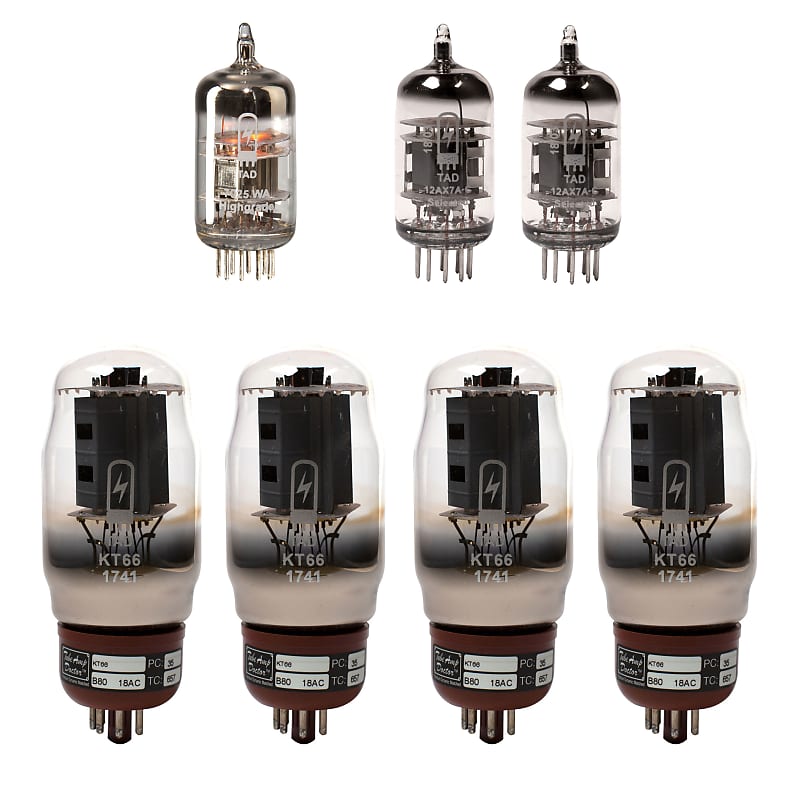 Marshall JTM100 TAD Tube Set with Matched Power Tubes | Reverb