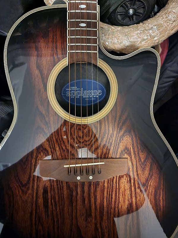 Applause By Ovation Ae-38 Electric/Acoustic Guitar- Vintage | Reverb