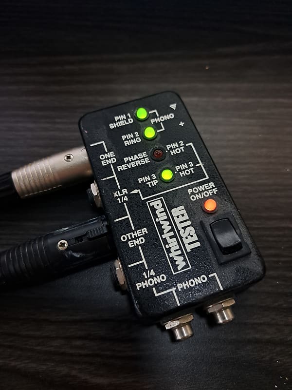 Whirlwind Mic / Line Tester | Reverb