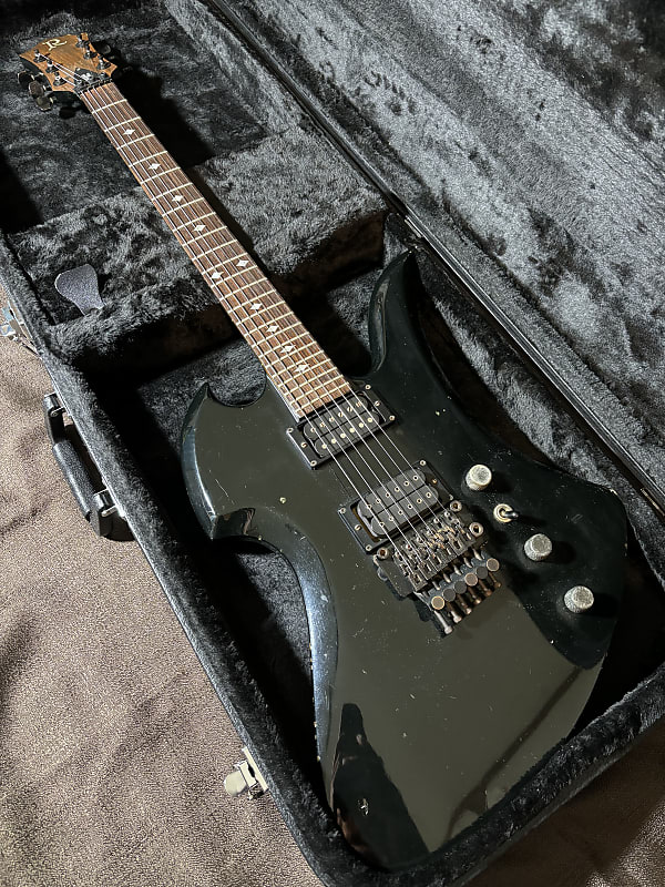 B.C.rich Mockingbird 1985 - Black - MOD | Reverb Ireland