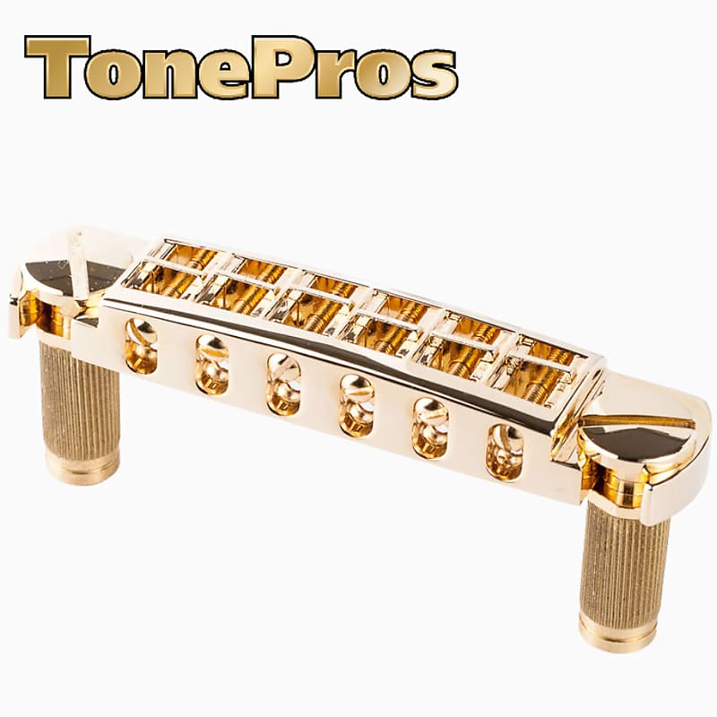 NEW Tonepros AVT2M Wraparound Bridge with METRIC Locking | Reverb