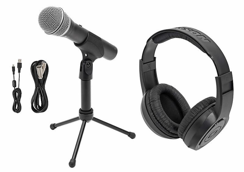 Dynamic USB Handheld Microphone For Recording and Podcast | Reverb