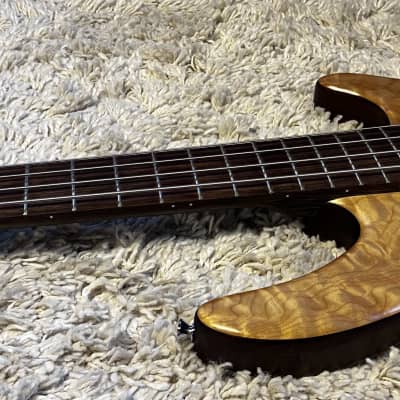 2007 Warmoth G4 bass with tele neck | Reverb