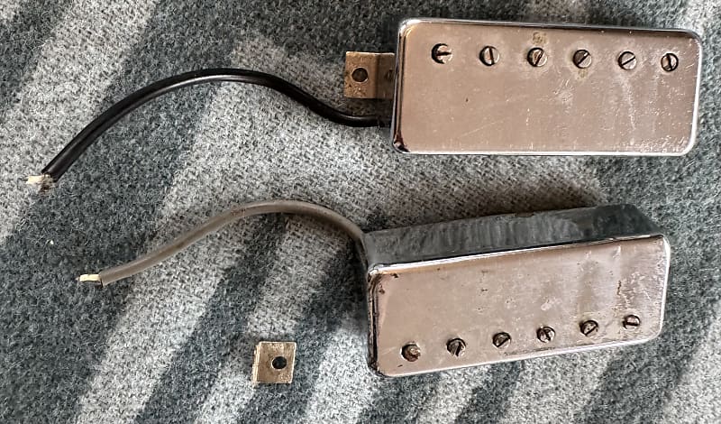Maxon Pat pend mini humbuckers 1970s | Reverb