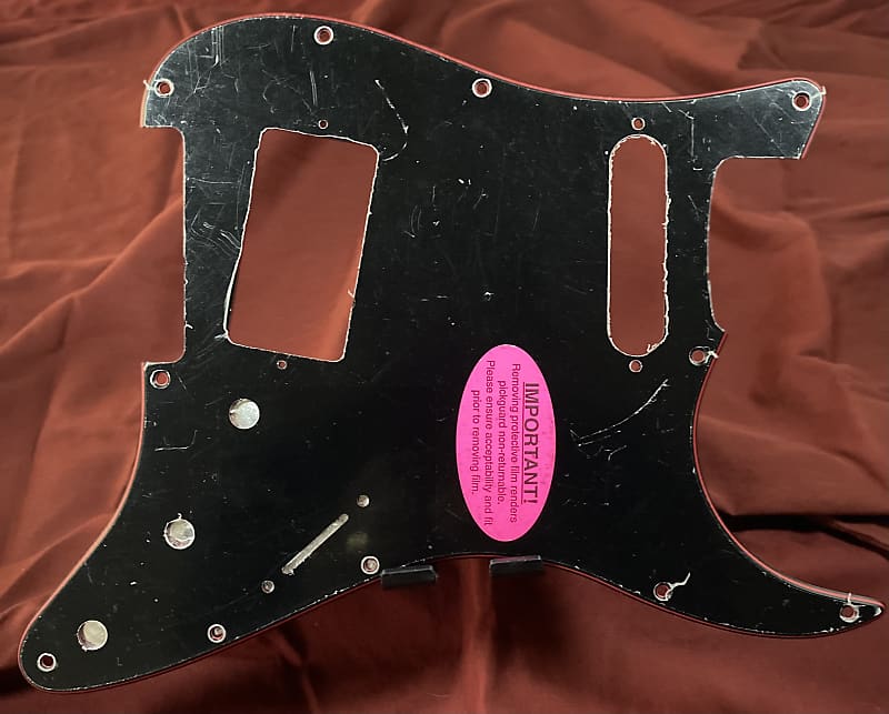 2021 Warmoth HxS Stratocaster Pickguard | Reverb