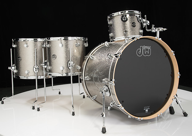 DW Performance Series 4pc Shell Pack Titanium Sparkle | Reverb