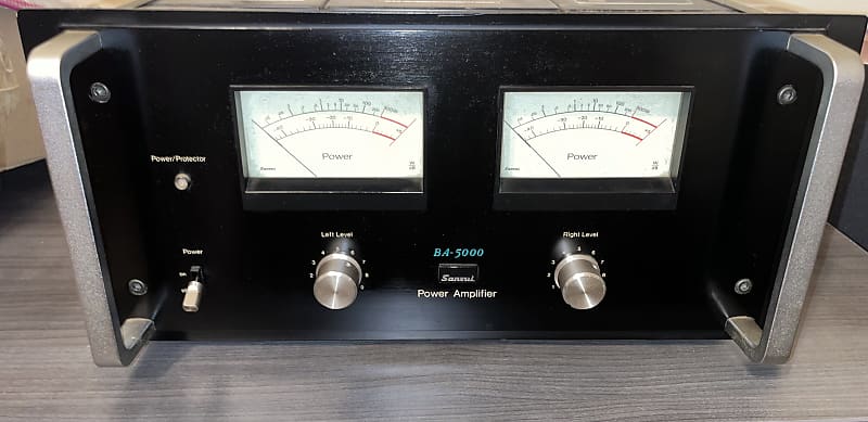 Sansui BA-5000 Power Amplifier Legend! Needs Repair | Reverb