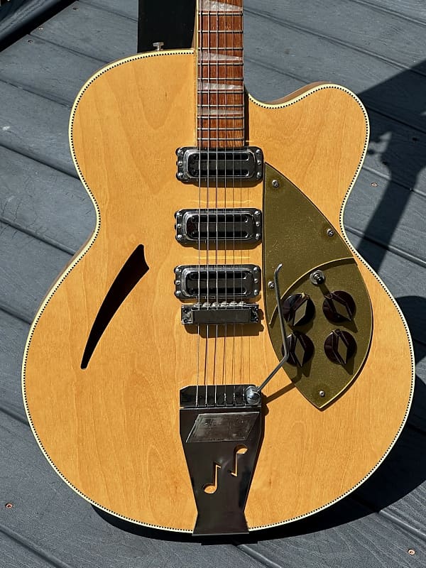 Rickenbacker 375F 1960 - 1 of only 3 ever made in Mapleglo & | Reverb