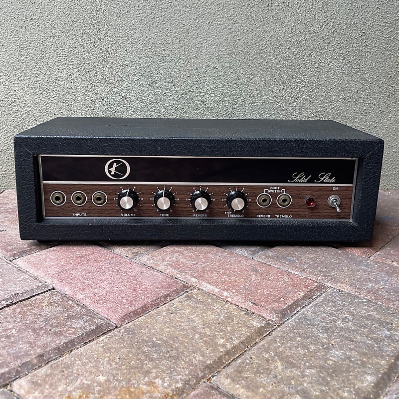 Kay K-22 Guitar Amp - Spring Reverb & Tremolo - Late 70’s MIJ | Reverb