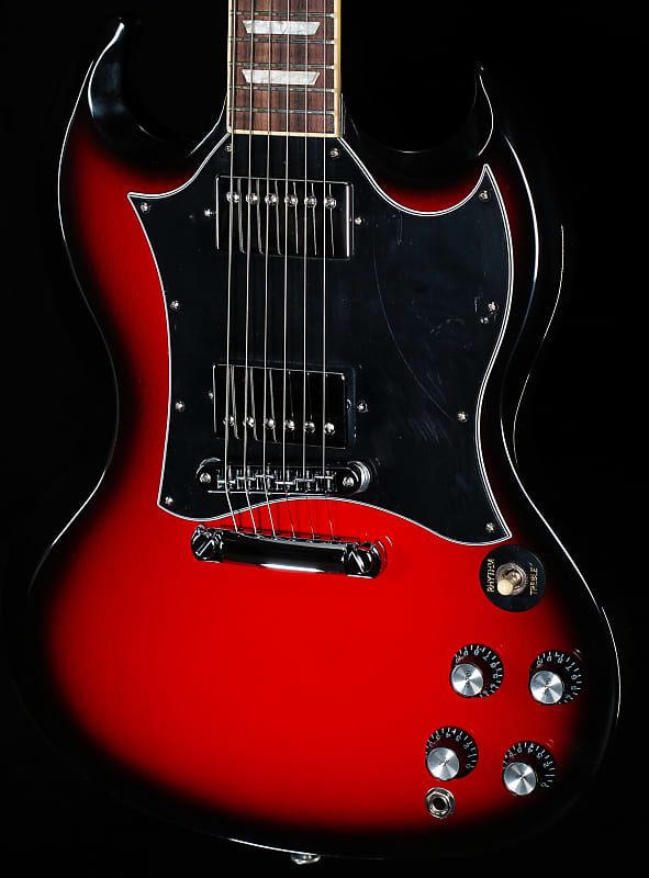 Gibson SG Standard Cardinal Red Burst (180) | Reverb