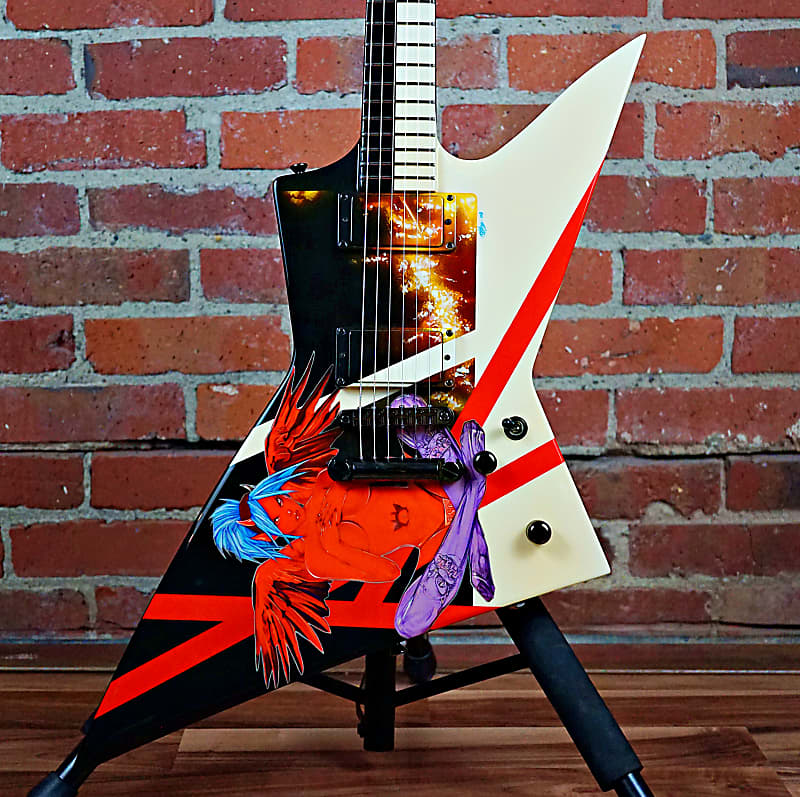 (Video Demo) ESP Custom Shop EX Museum Piece NAMM Hellcat | Reverb UK