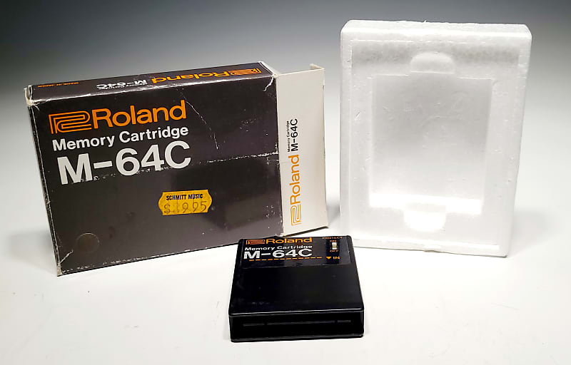 Roland M-64C Memory Cartridge M64C | Reverb