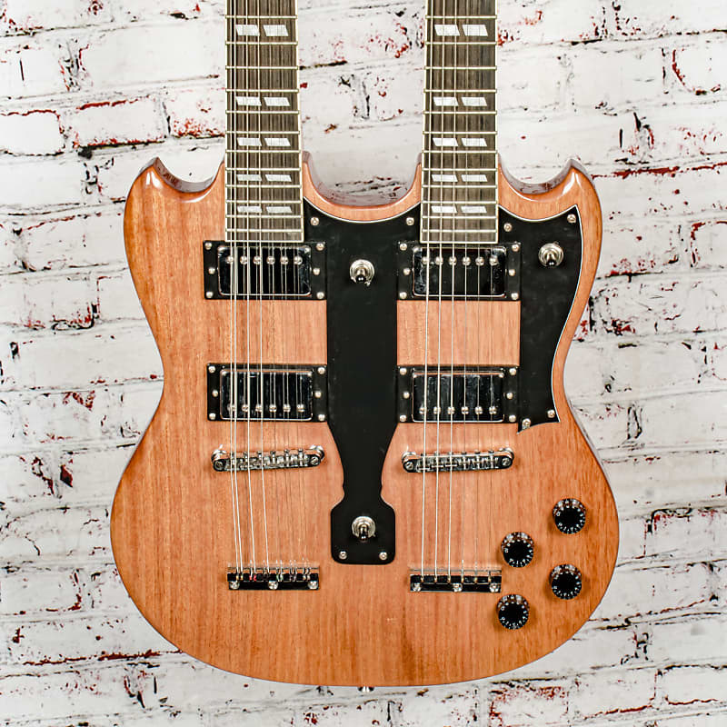 Cozart - Double Neck Electric Guitar, Natural - w/OHSC - | Reverb