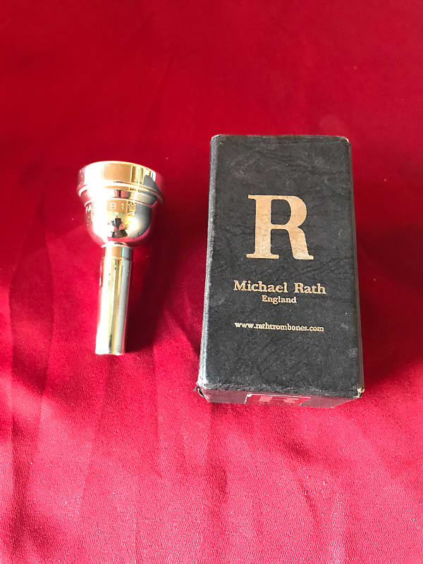 Michael Rath B 1 1/4 bass trombone mouthpiece Silver | Reverb