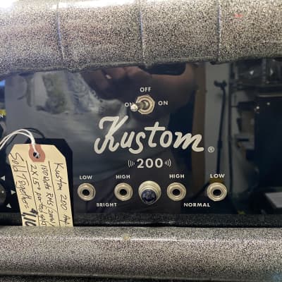 1969 Kustom 200-B Amp and 2X15 Cabinet | Reverb