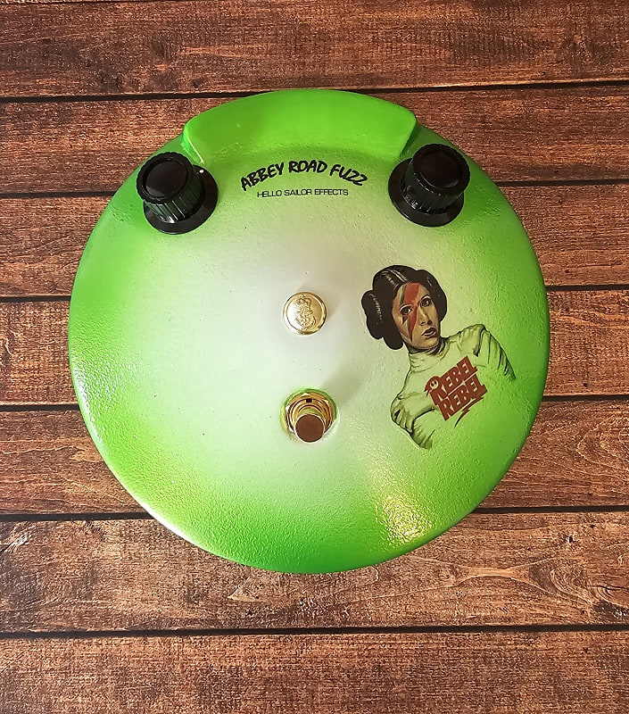 Hello Sailor Effects Abbey Road Fuzz - Kawasaki green burst | Reverb