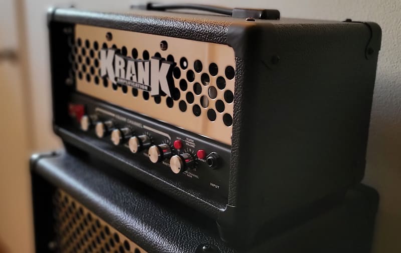 Krank Revolution Jr. Head Two channel 20W Guitar Metal Amp | Reverb