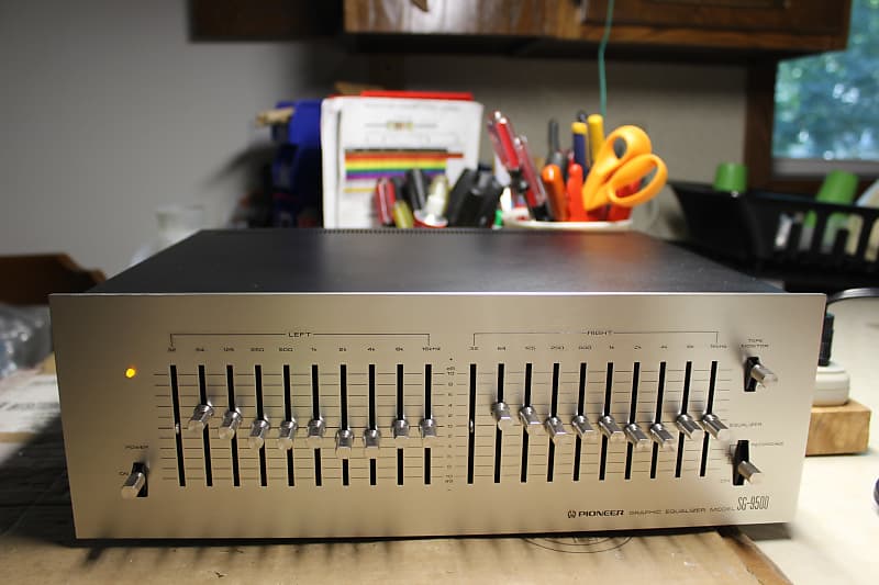 Restored Pioneer SG-9500 10 Band Graphic Equalizer (12) | Reverb