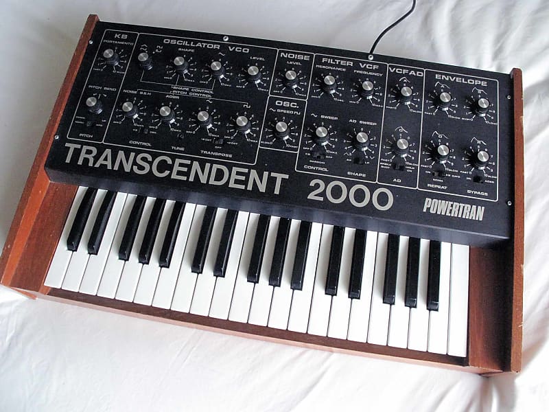 Powertran Transcendent 2000 MINT Classic Analogue Synthesizer | Reverb