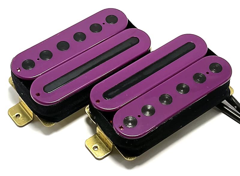 Dragonfire Thunder Buckers HH Set Bridge + Neck 1/2 Rail + | Reverb