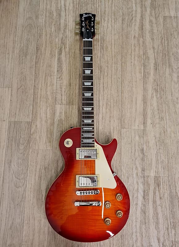 Burny RLG60 in Vintage Cherry | Reverb