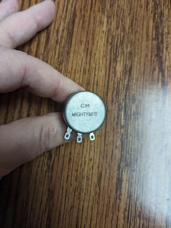 G&L Mighty Mite 1 Meg Reverse Audio Taper potentiometer | Reverb