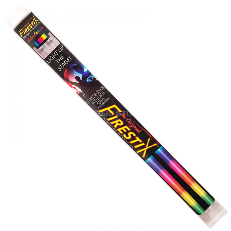 Firestix Light-Up Drum Sticks 5B Color Change | Reverb