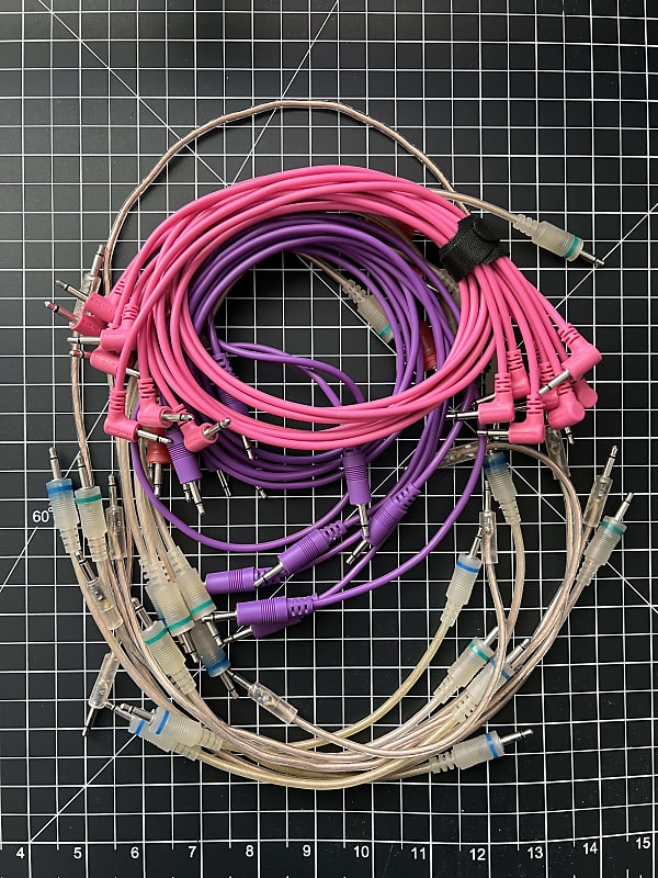 Modular Eurorack Patch Cable LOT | Reverb