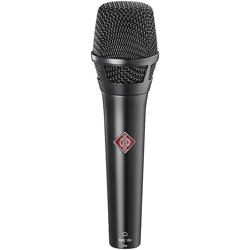 Neumann KMS 104 Handheld Vocal Condenser Microphone Black | Reverb