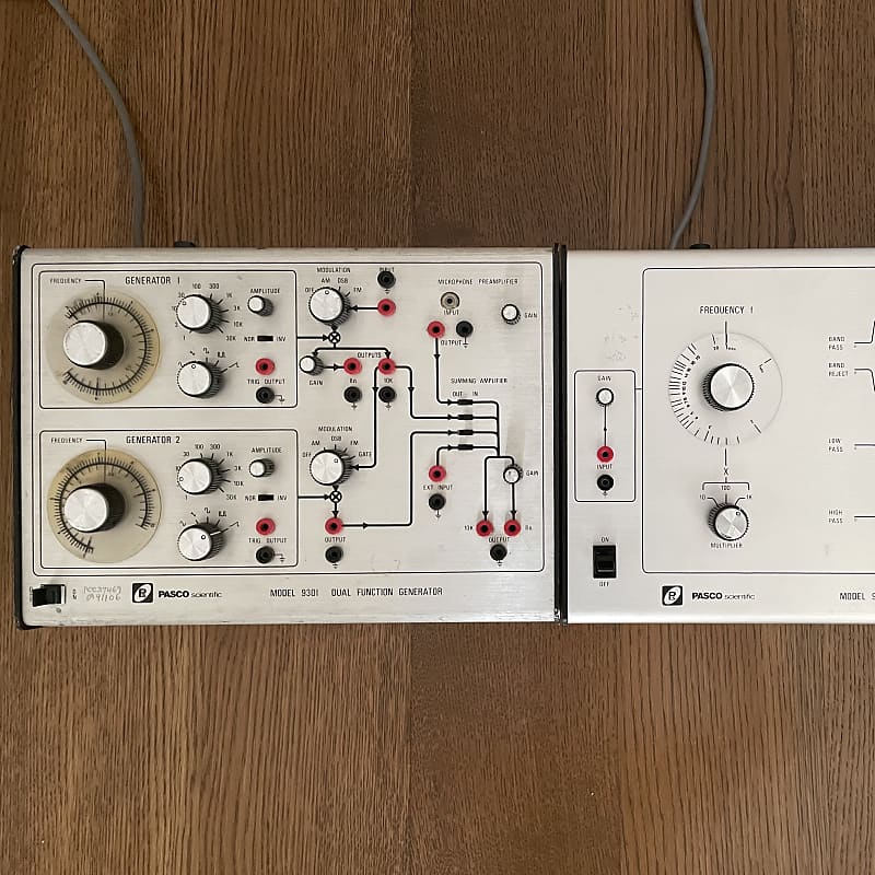 Pasco scientific 9301 Dual Function Generator & 9302 Waveform | Reverb