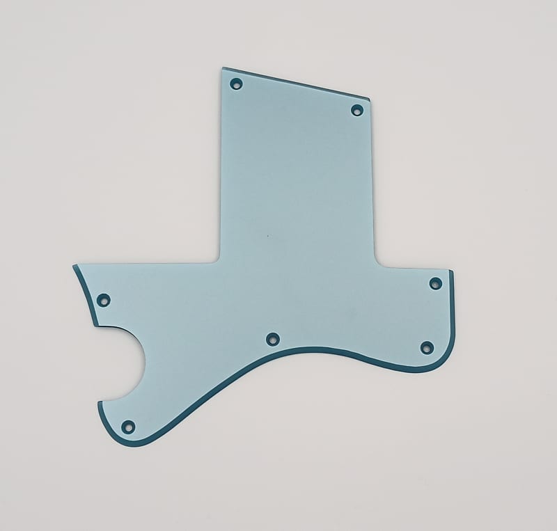 metallic ice blue acrylic pickguard for FANO SP6 standard | Reverb