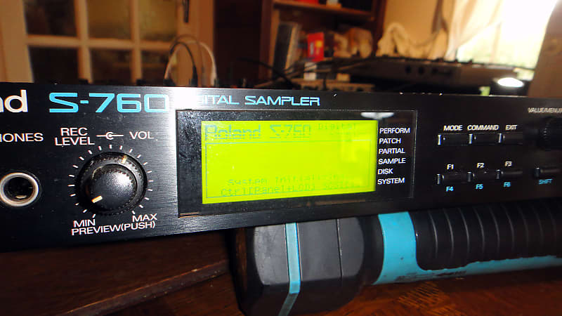 Roland S760 Sampler w/ OP-760 expansion + MOUSE, nice | Reverb