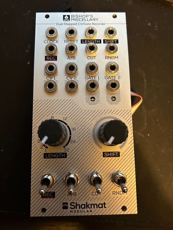 Shakmat Bishop´s Miscellany CV recorder Gate Sequencer | Reverb